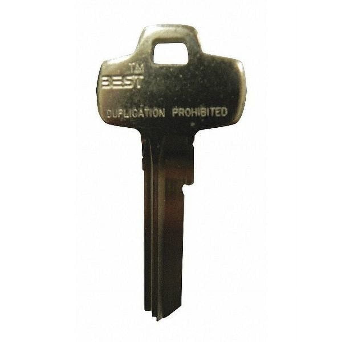 Best Key Blank, Type WB,Brass 1AP1WB1KS609KS800 - Walmart.com