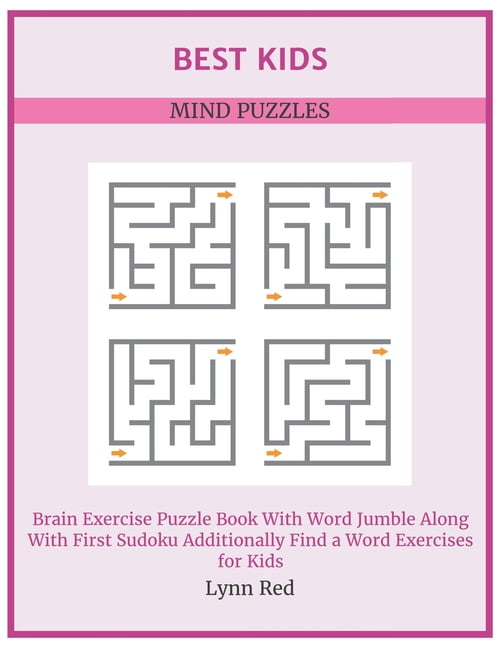 Best Kids Mind Puzzles: Brain Exercise Puzzle Book With Word Jumble ...