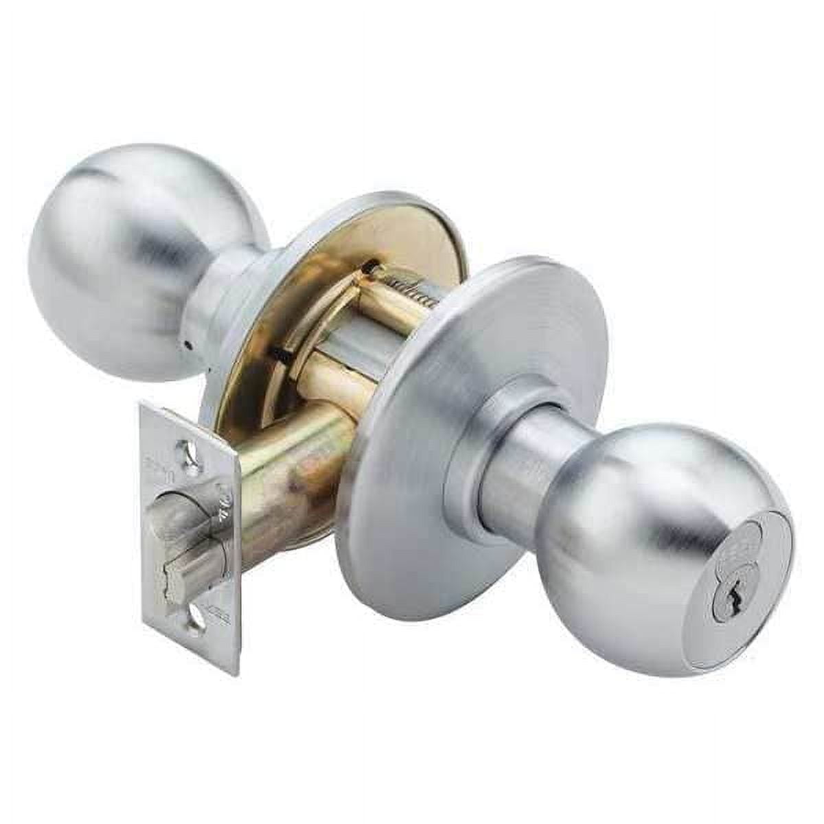 Best Knob Lockset,2-3/4" Backset,Mechanical 8K37R4ASTK626 - Walmart.com