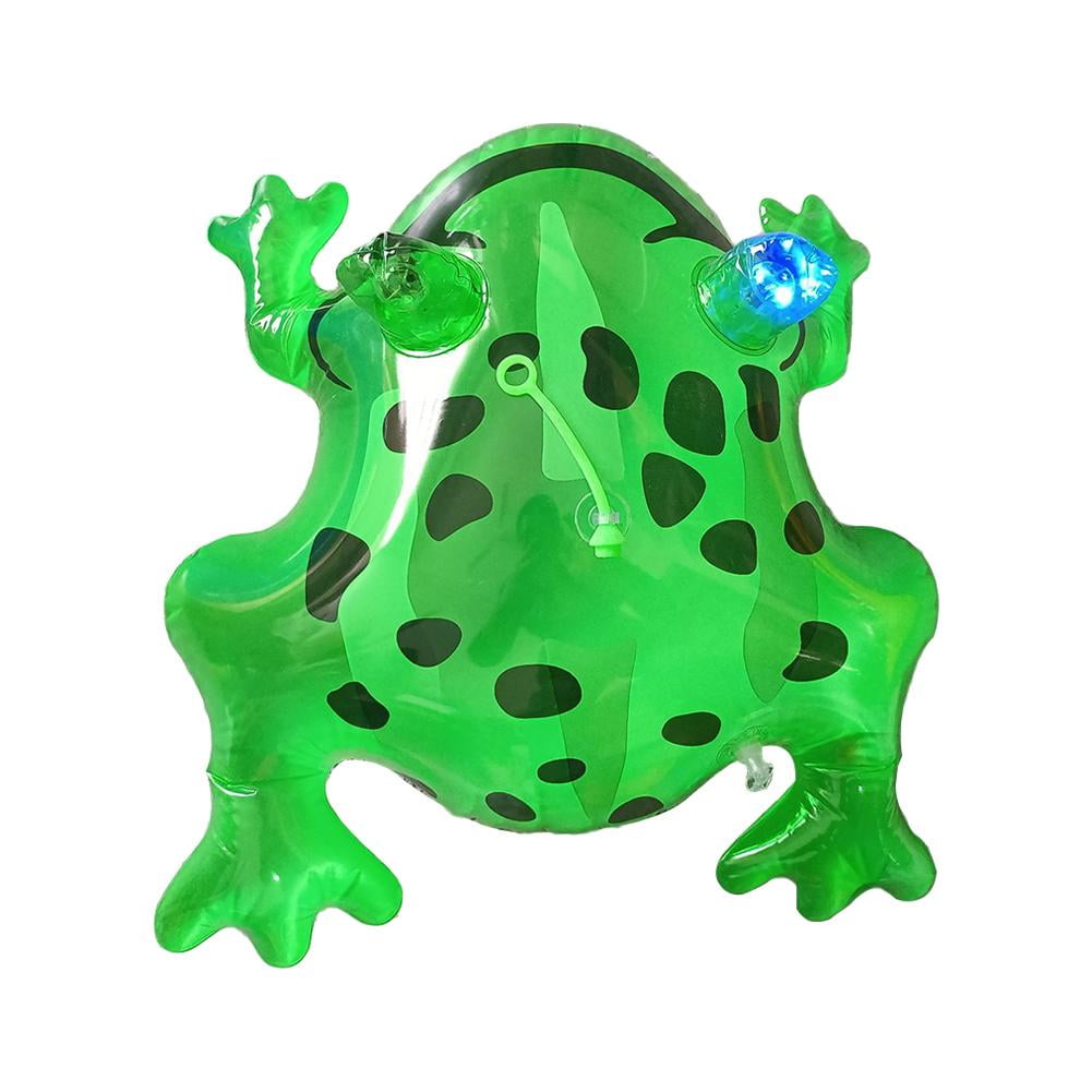 Best-LARGE INFLATABLE FROG Blow Up Reusable Toys Animal Party Inflate ...