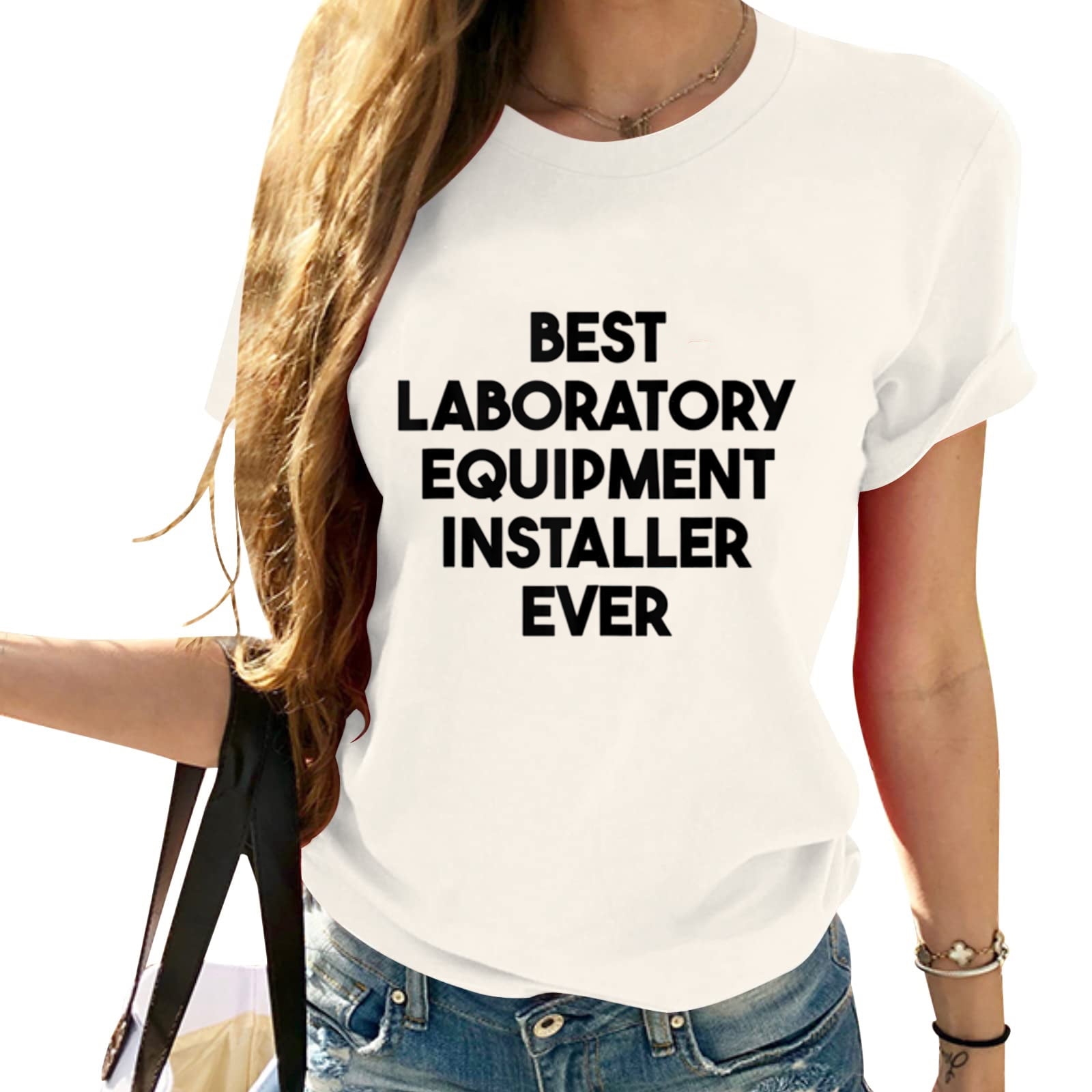 Best Laboratory Equipment Installer Ever T Shirt - Walmart.com
