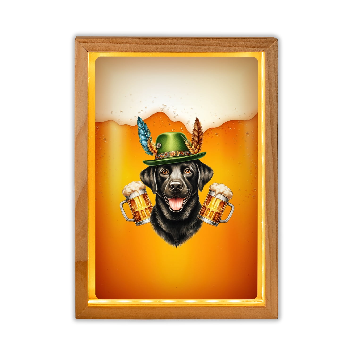Best Labrador Retriever Dad Proud Beer Lover Happy Oktoberfest Acrylic ...