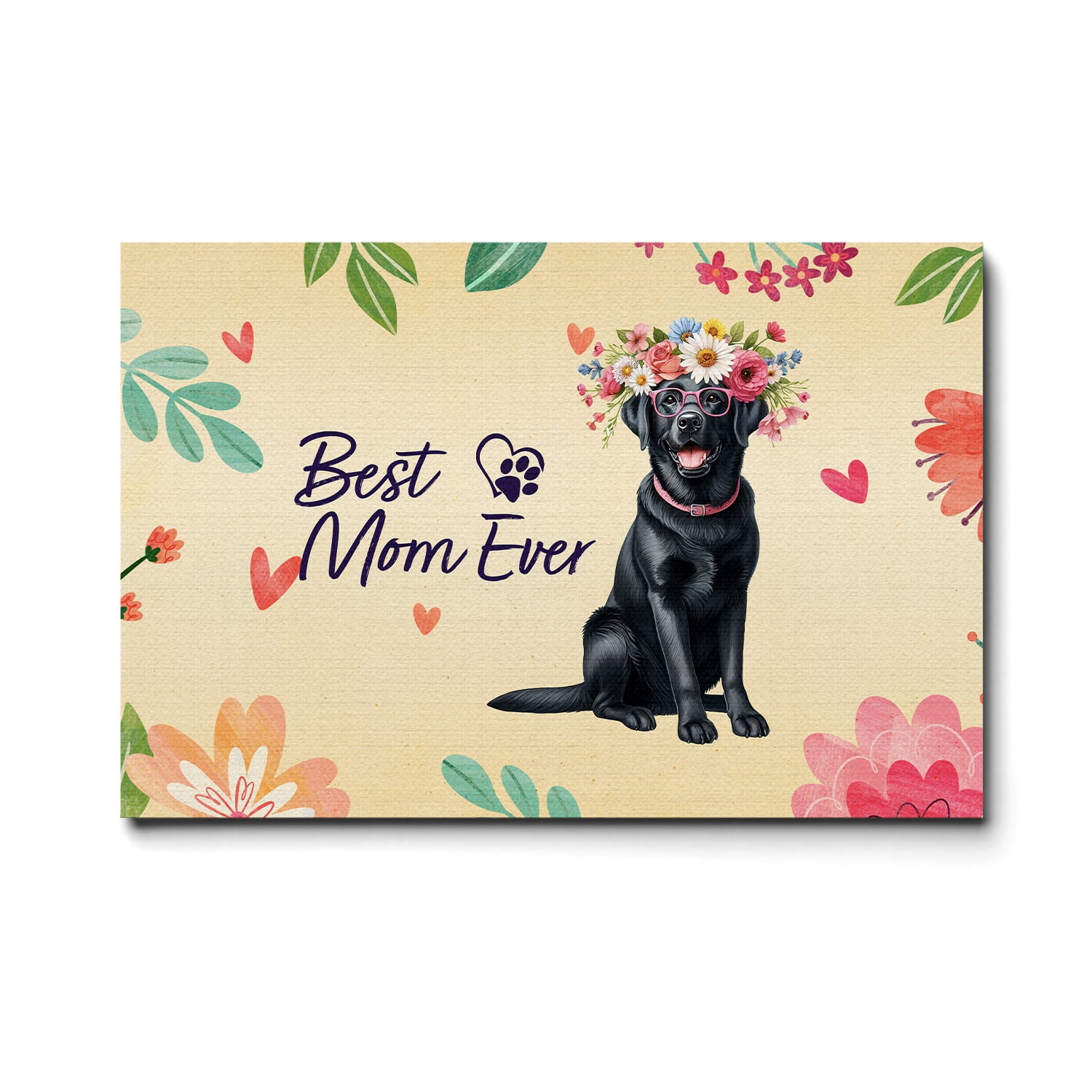 Best Labrador Retriever Mom Ever Happy Mother's Day Horizontal Matte ...