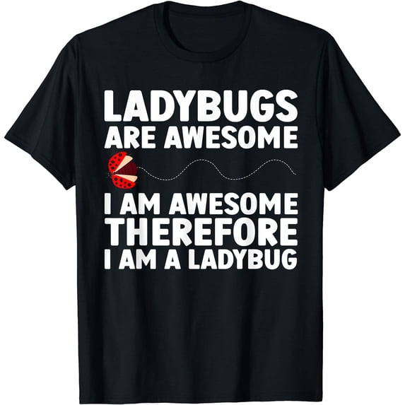 Best Ladybug Design For Men Women Kids Beetle Lady Bug Lover T-Shirt ...
