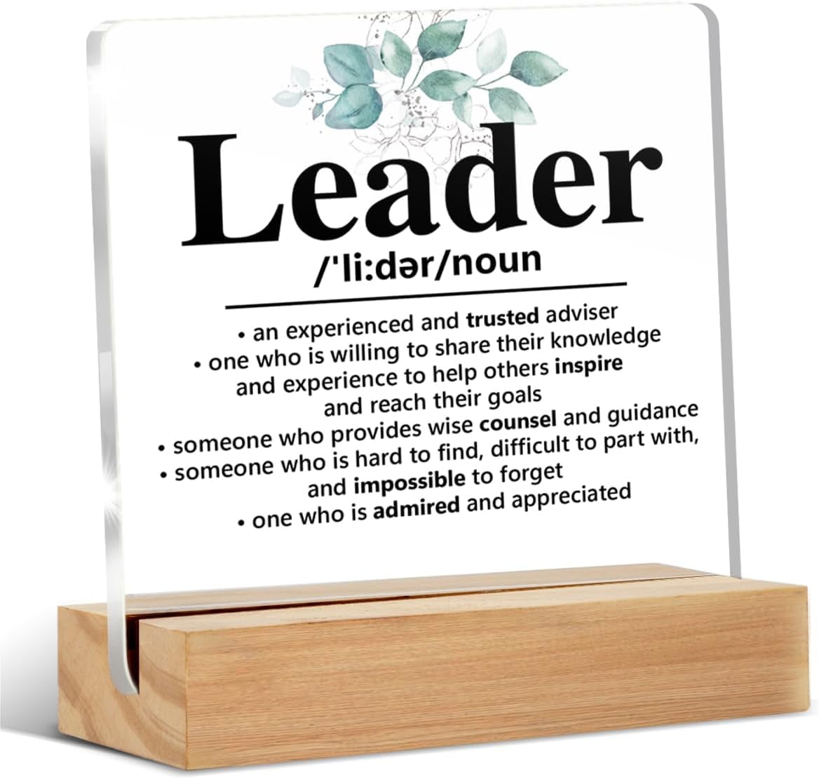 Best Leader Gift, Leadership Gifts, Thank You Appreciation Gifts for ...