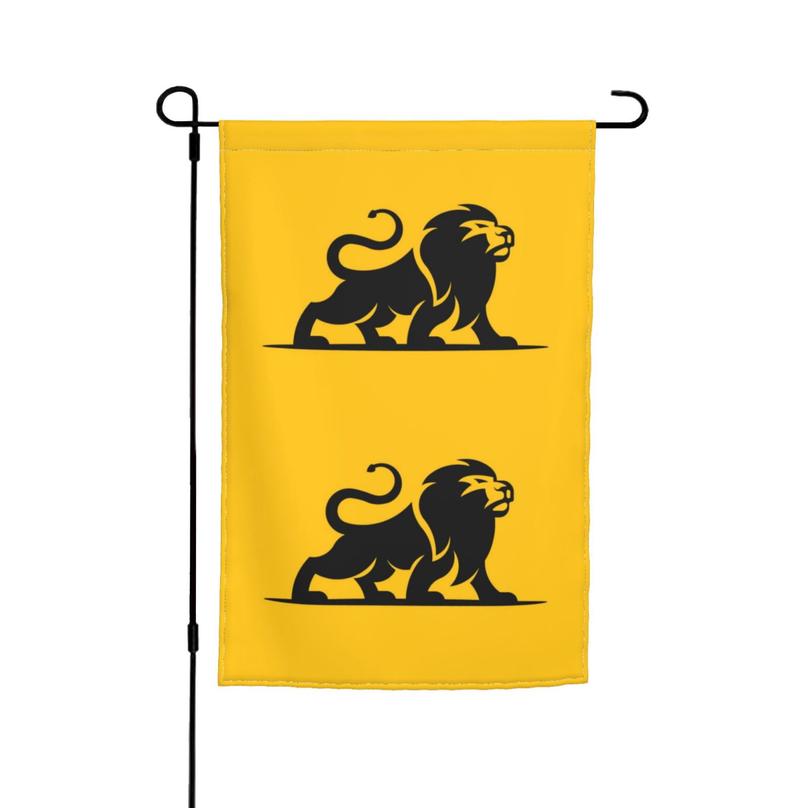 Best Lion Logo Garden Flag 12x18 Inch, Double Sided Outside Sign Yard ...