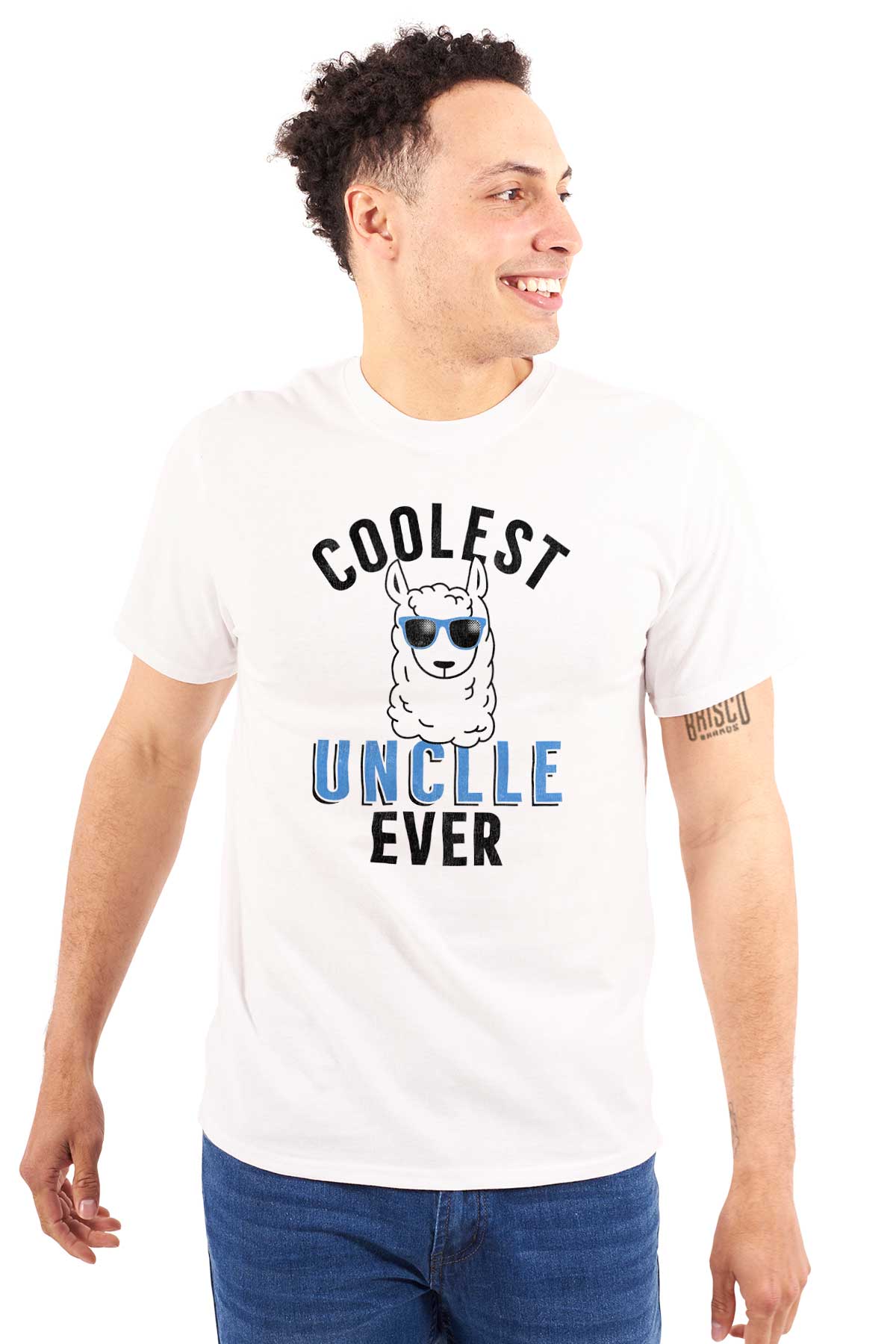 Best Llama Uncle Fathers Day Birthday Men Big & Tall Graphic Tee Brisco Brands 5X - Walmart.com