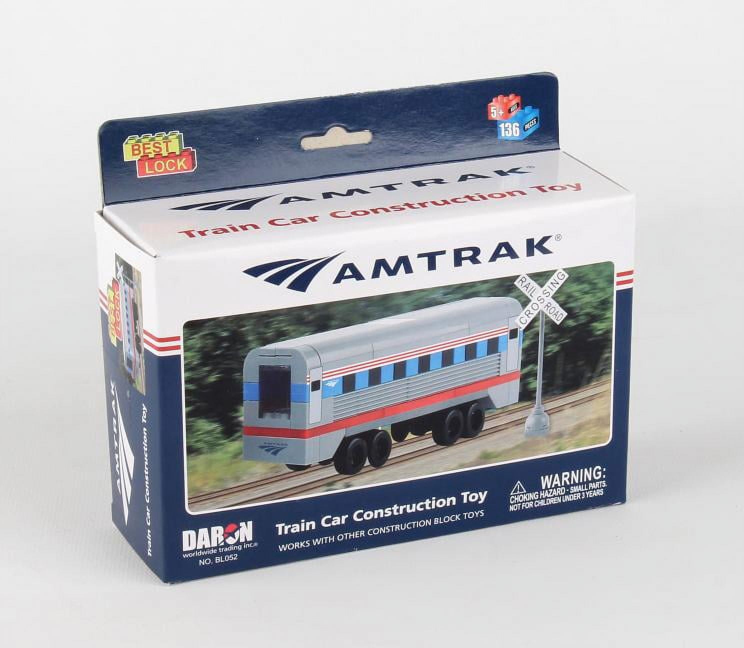 Best Lock: Amtrak 136 Piece Construction Toy: Amtrak (Other) - Walmart.com