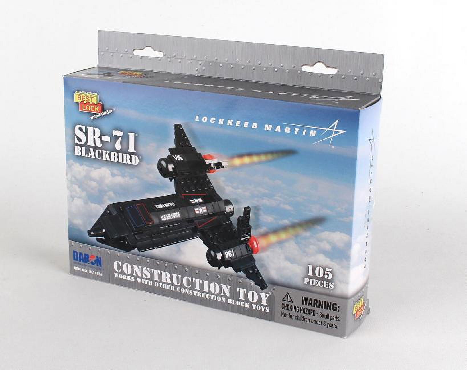 Best Lock: Sr-71 Blackbird 101 Piece Construction Toy: Lockheed Martin ...