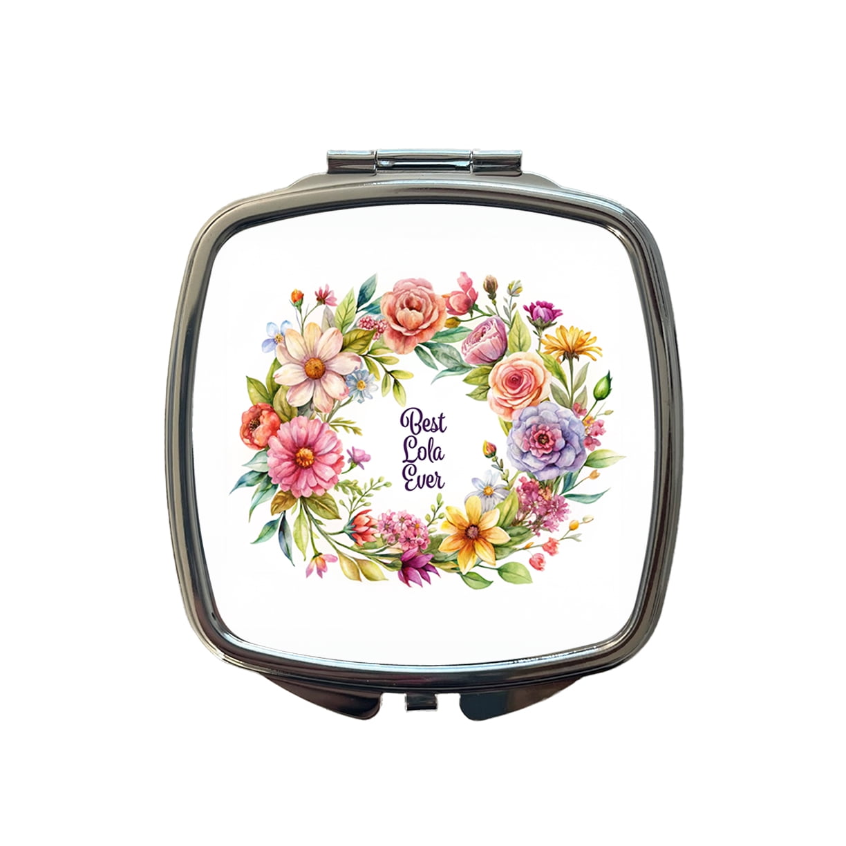 Best Lola Philippines Grandma Ever Flowers Travel Makeup Handbag Purse ...