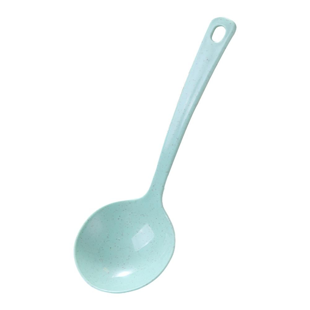 Best-Long-handled Wheat Straw Soup Spoon for Household Porridge and ...