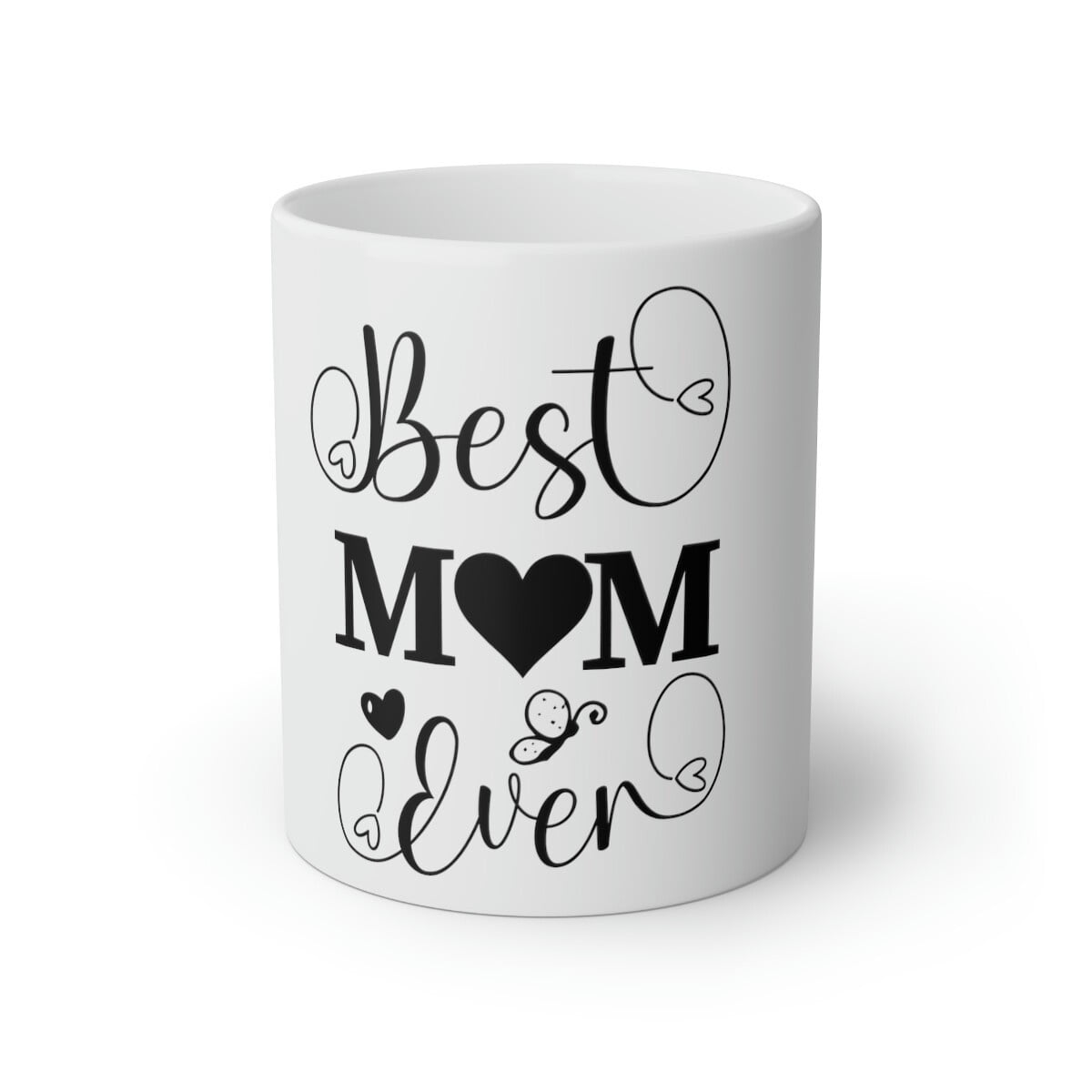 Best MOM Ever Cute gift White Mug - Walmart.com