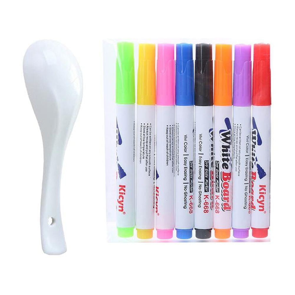 Best-Magical 3D Painting Erasable Pen Water Floating Mark Pen Marker ...