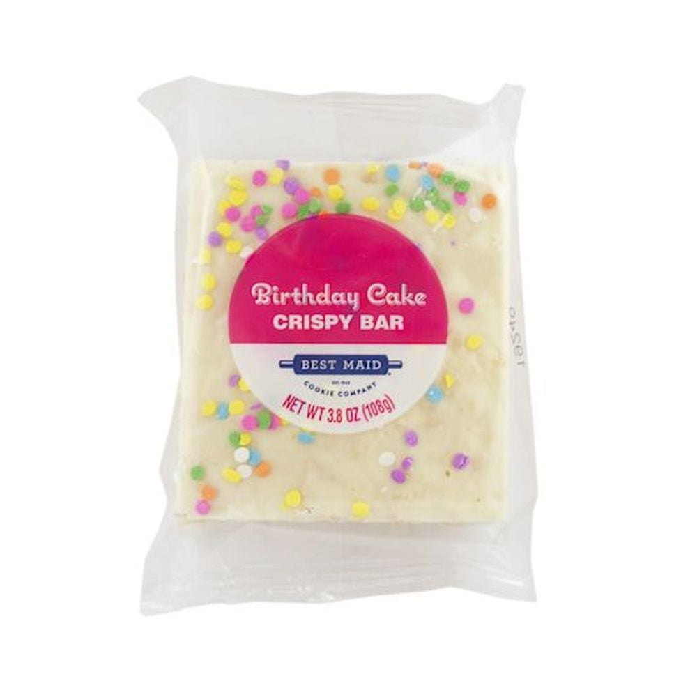Best Maid Birthday Cake Crispy Bar, 3.8 Ounce -- 24 per case - Walmart.com