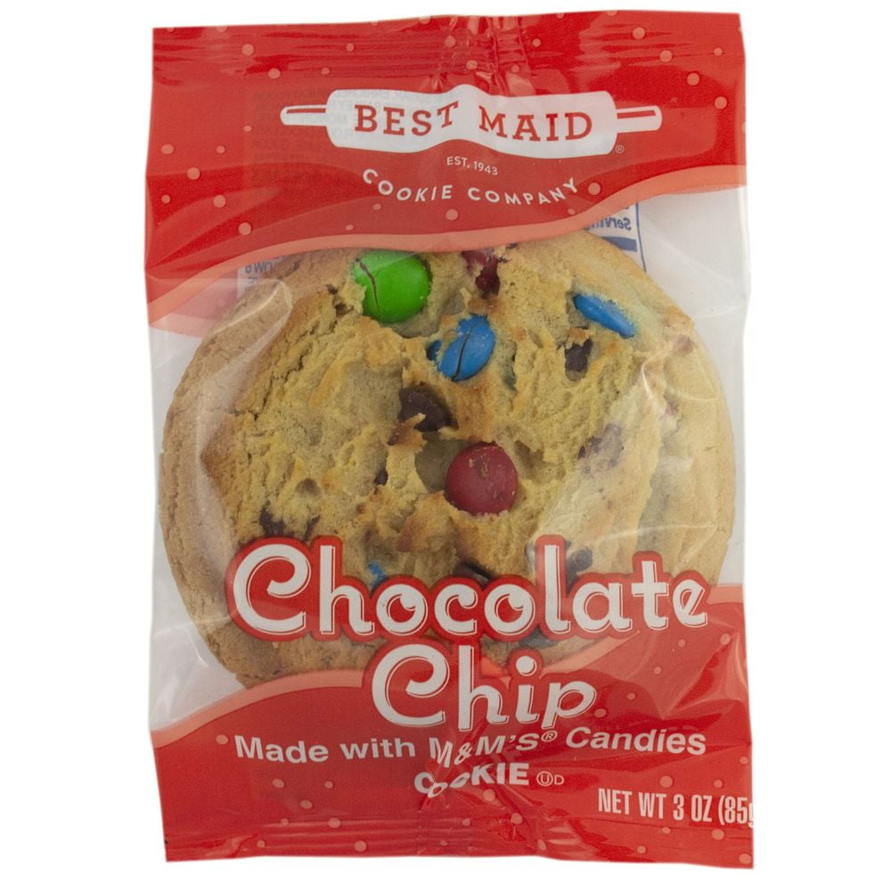 Best Maid Chocolate Chip with M and Ms Cookie, 3 Ounce -- 48 per case ...