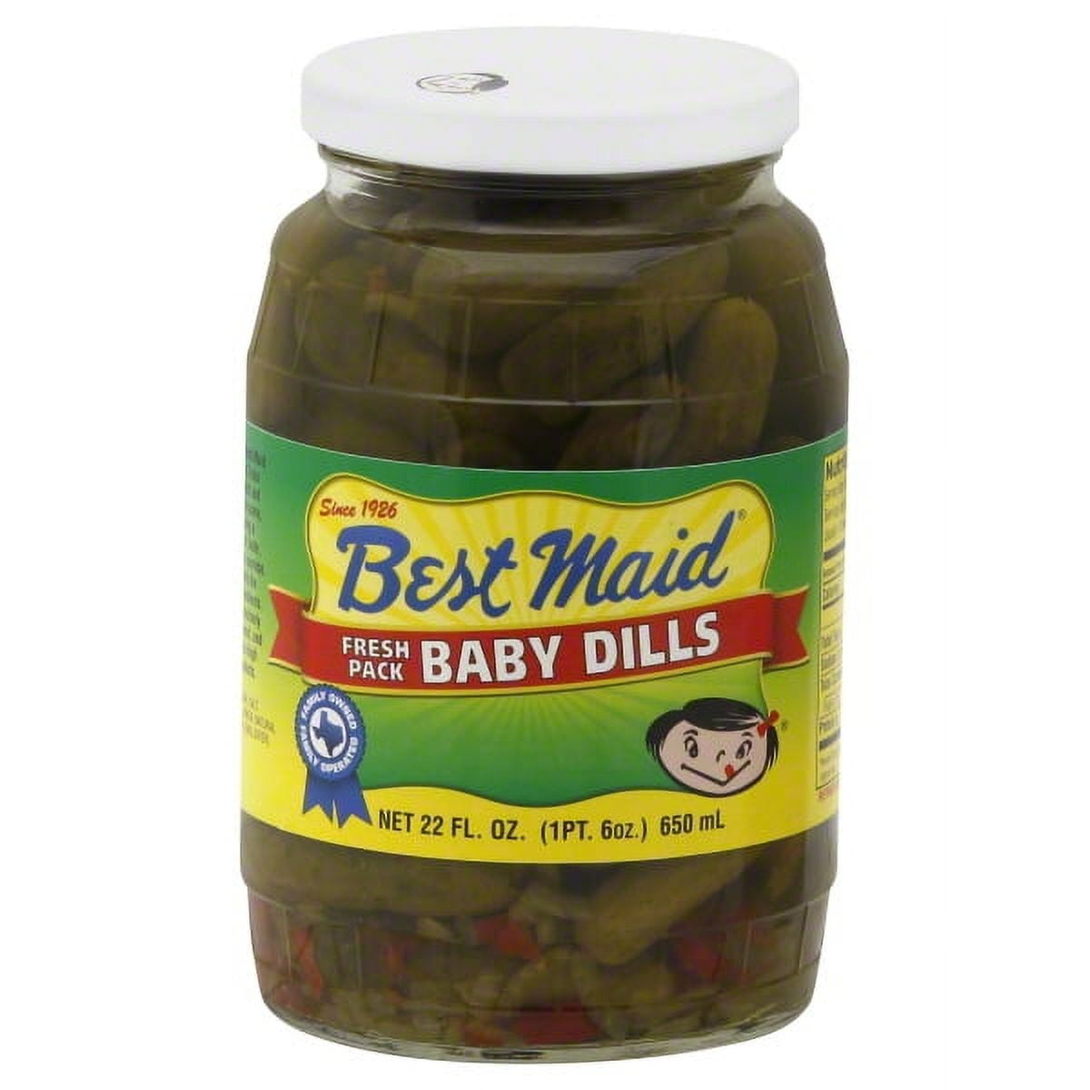 Best Maid? Fresh Pack Baby Dills Pickles 22 fl. oz. Jar - Walmart.com