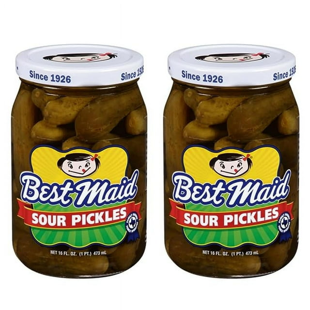 Best Maid Texas Whole Sour Pickles - Tangy, Zesty Spices, Satisfying ...