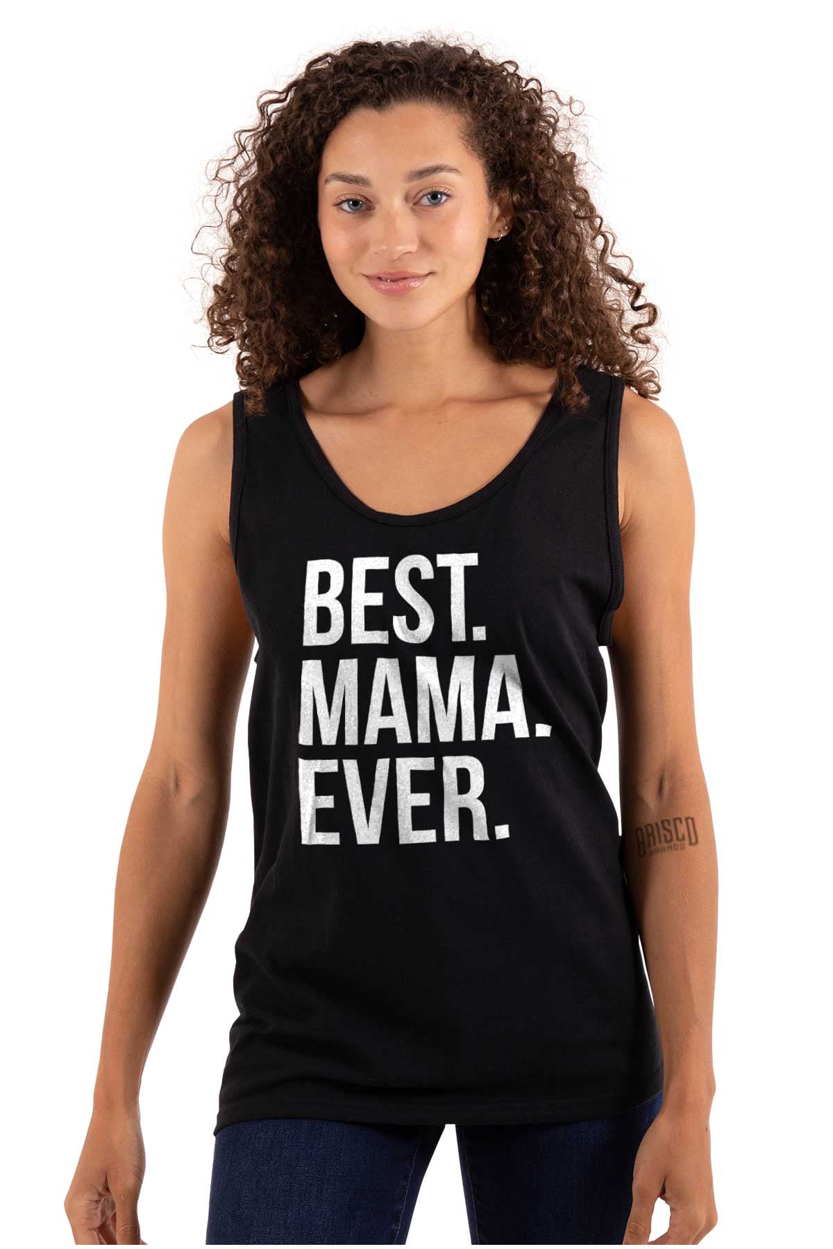 Best Mama Ever Mom Mommy Mothers Day Women Plus Size Tank Top Brisco ...