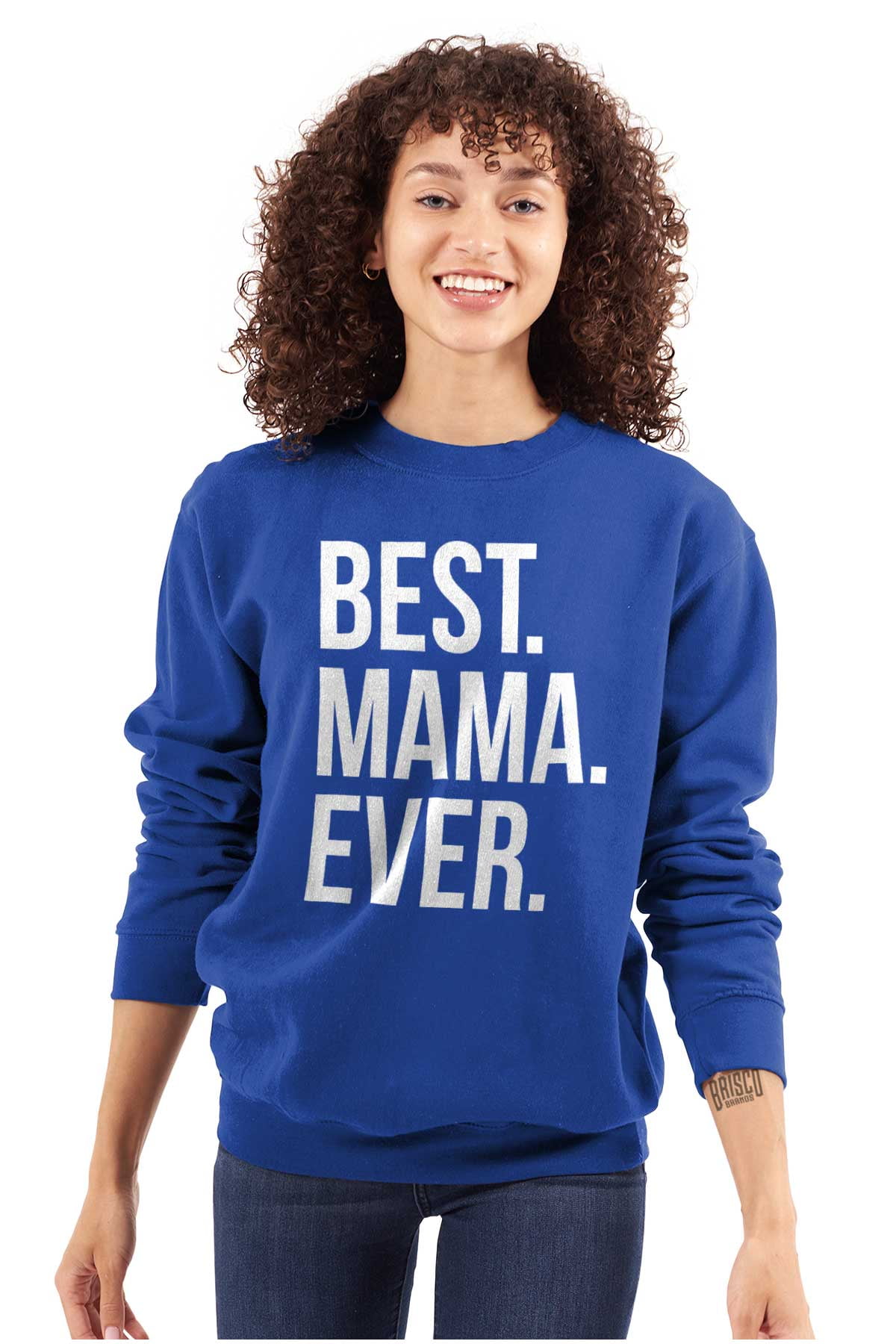 Best Mama Ever Mom Mommy Mothers Day Women Plus Size Sweatshirt Brisco ...
