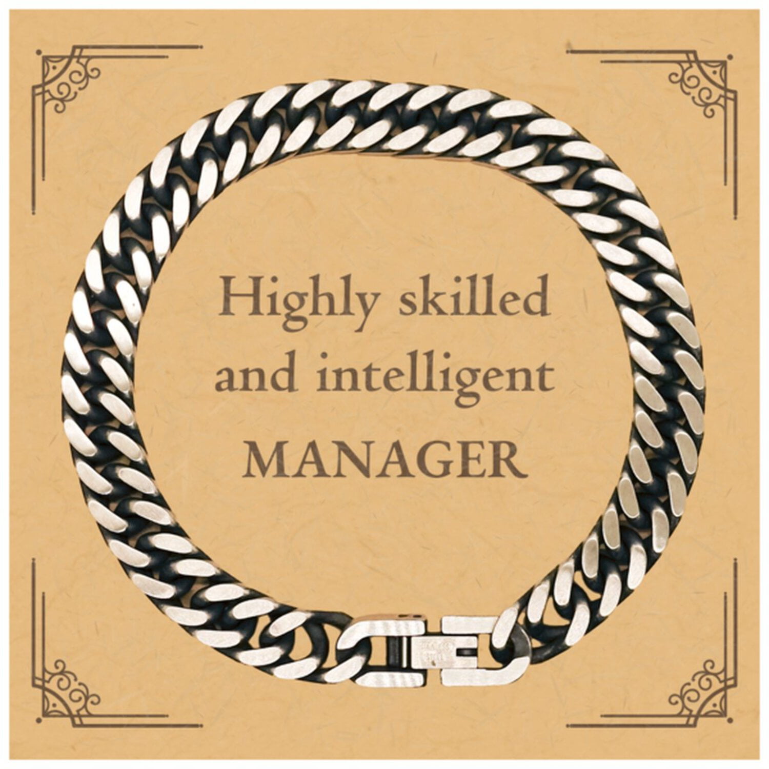 Best Manager Gifts, Highly skilled and intelligent, Appreciation ...