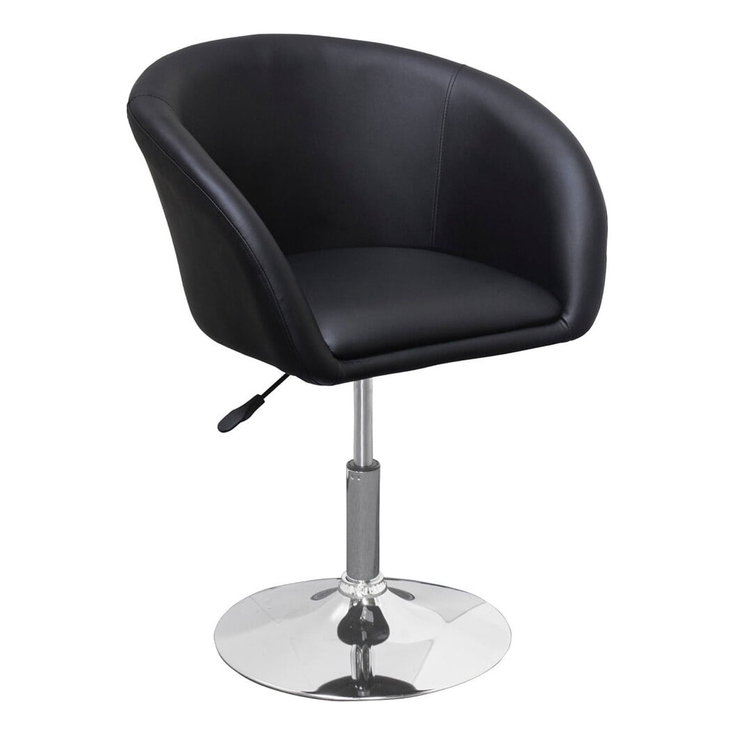 Best Master Furniture Adjustable Swivel Faux Leather Coffee Chair in ...