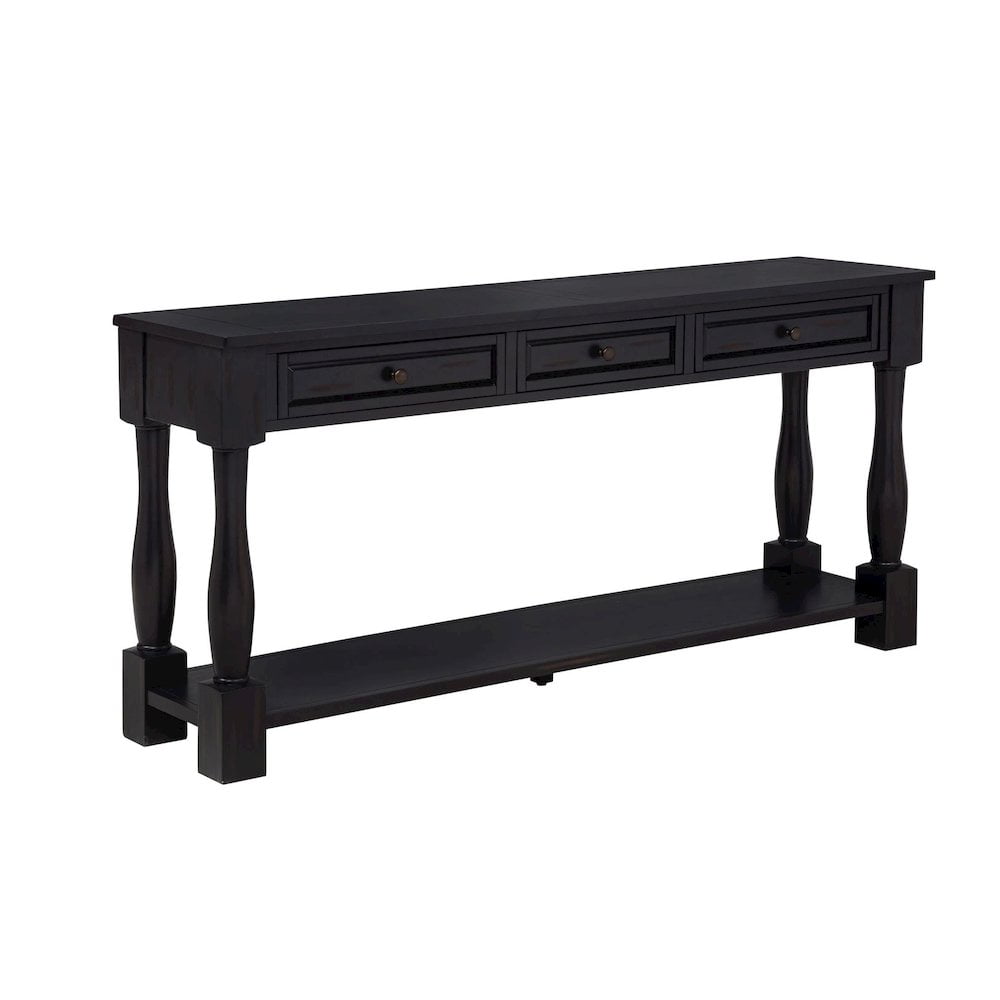 Best Master Furniture Delphina Rectangle Transitional Console Table ...