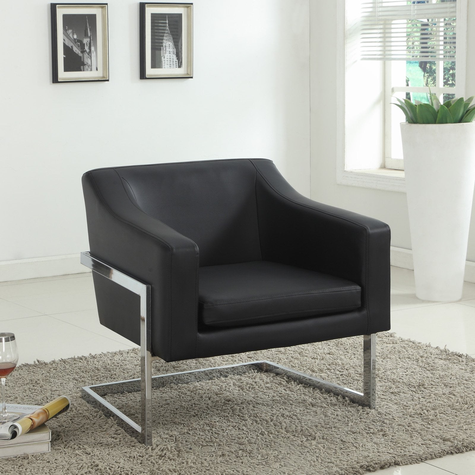 Best Master Furniture Modern Club Chair - Walmart.com