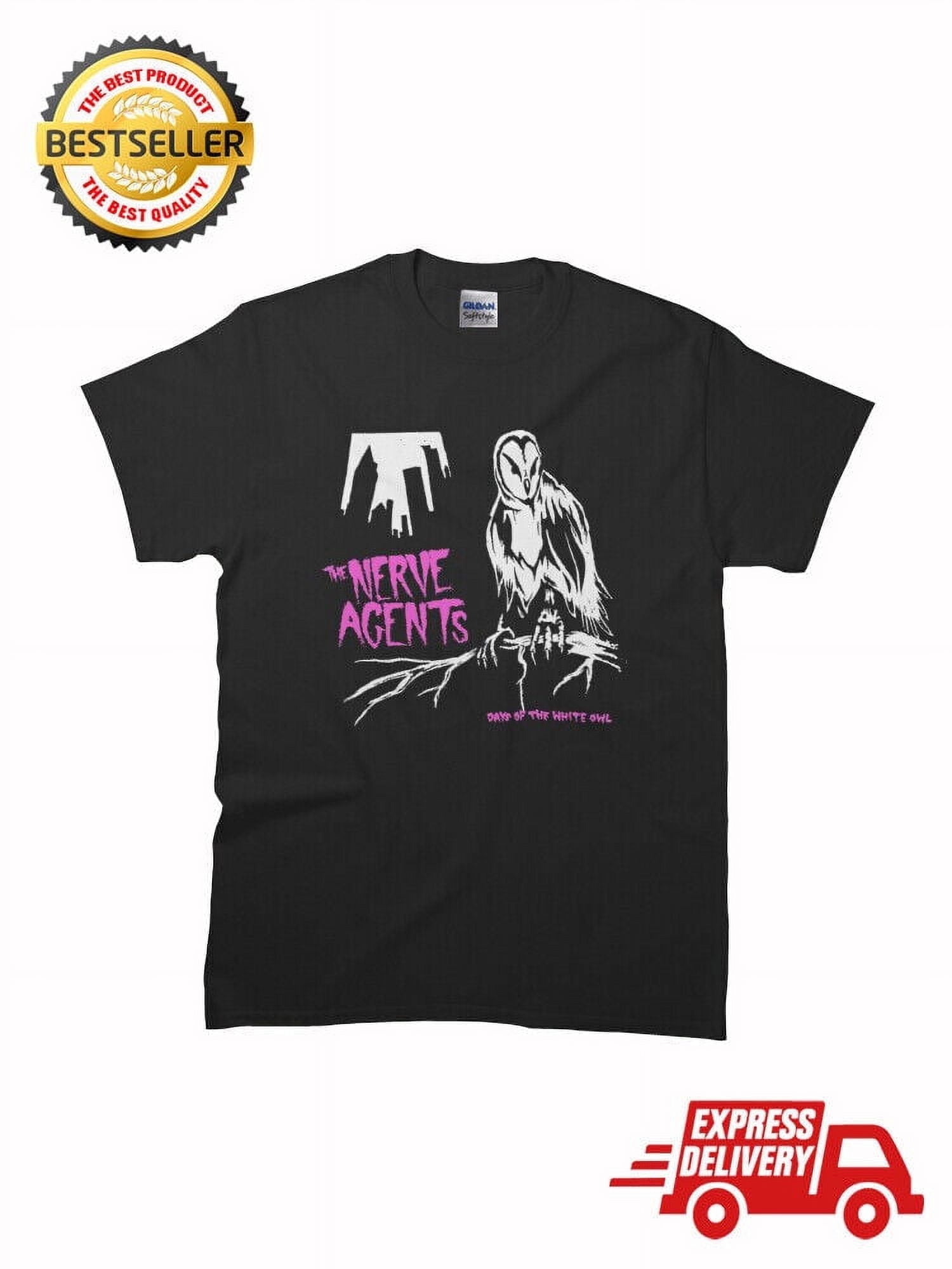 Best Match The Nerve Agents Day Of The White Owl Class T-Shirt Size S ...