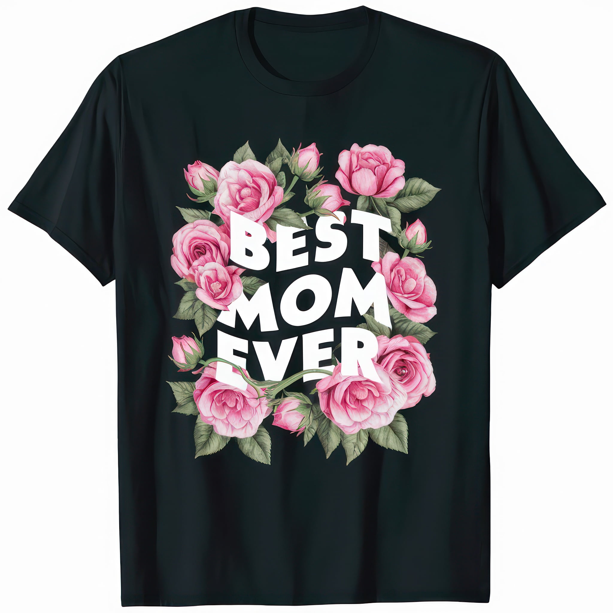Best Meme Ever Mom Cute Flowers Birthday Mothers Day T Shirt - Walmart.com