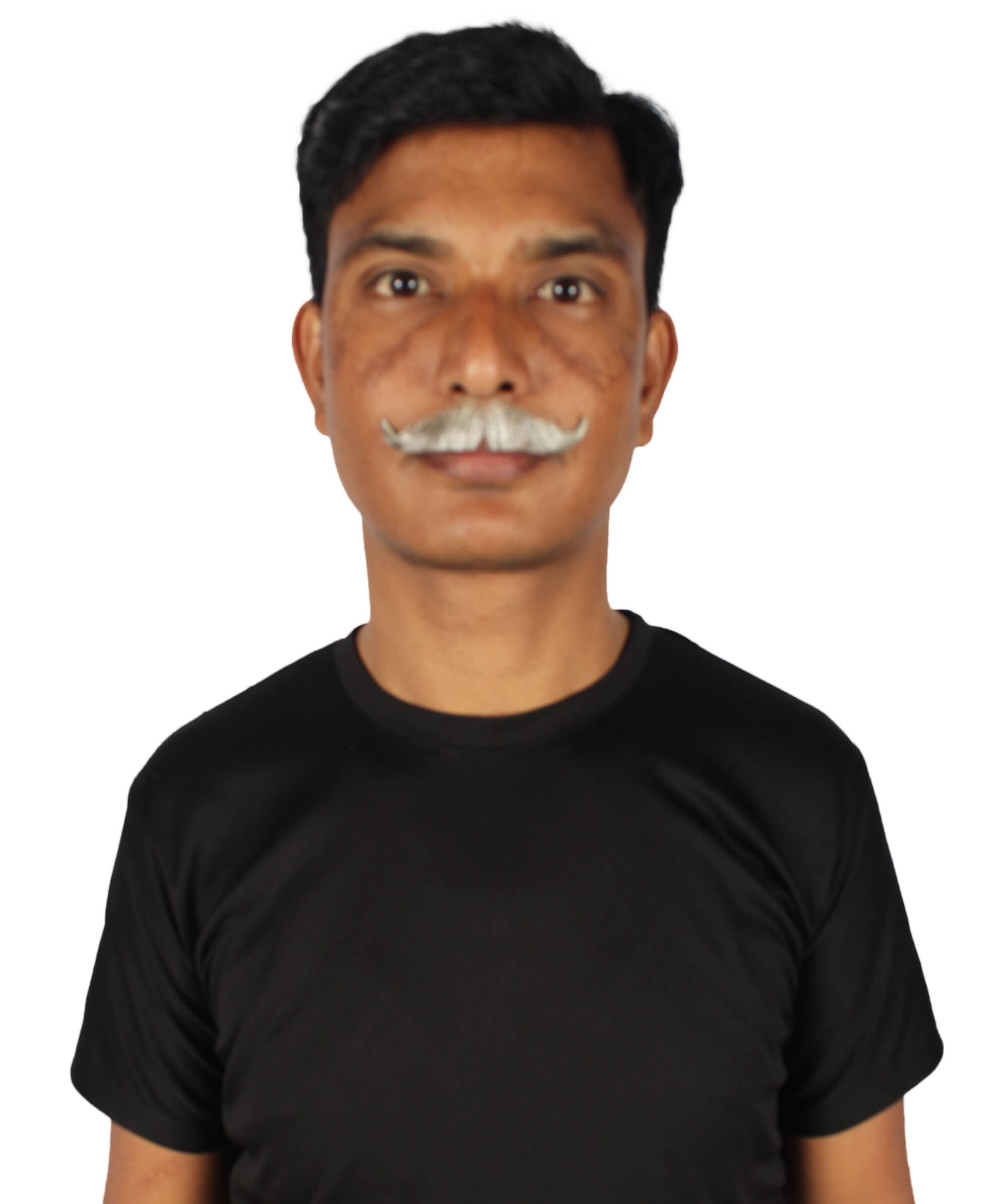 HPO Adult Men's Premium Imperial Fake Human Facial Hair Mustache ...