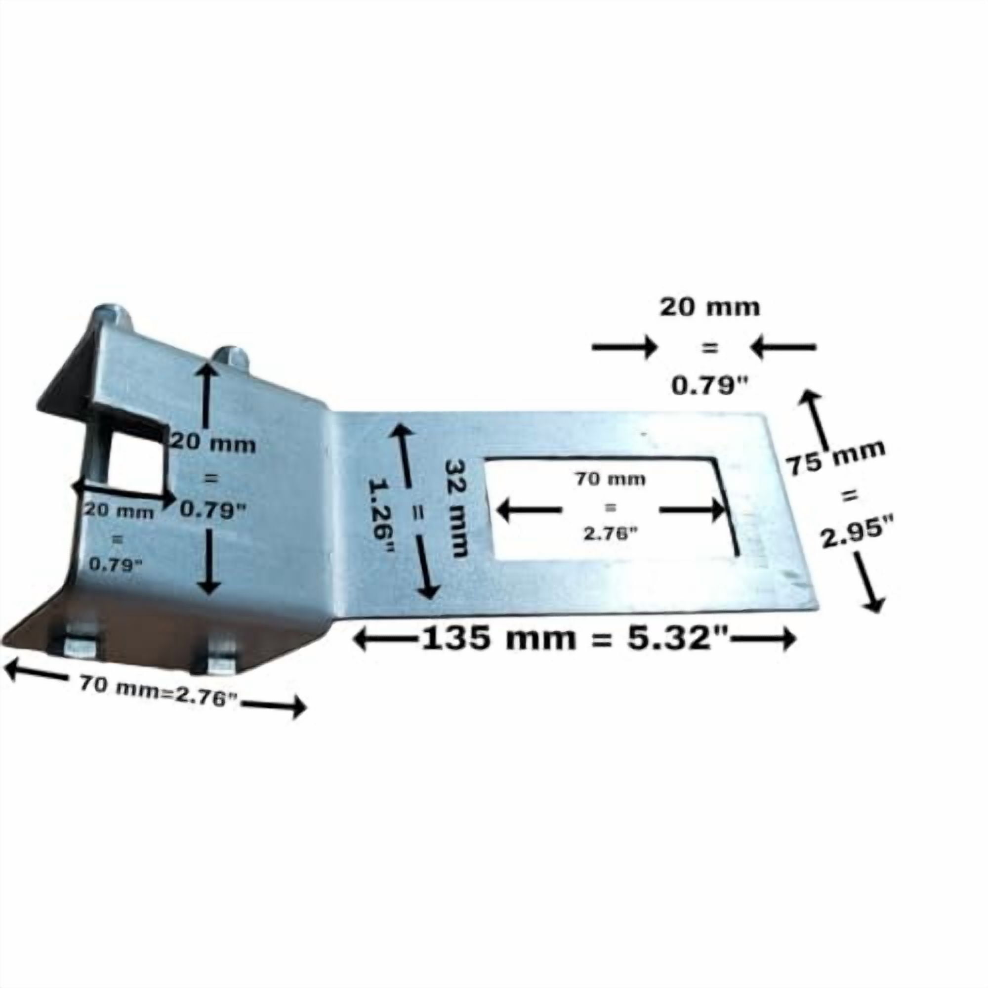 Best-Metal-Products 3-Point Drawbar Lock, Steel, Combination Lock ...