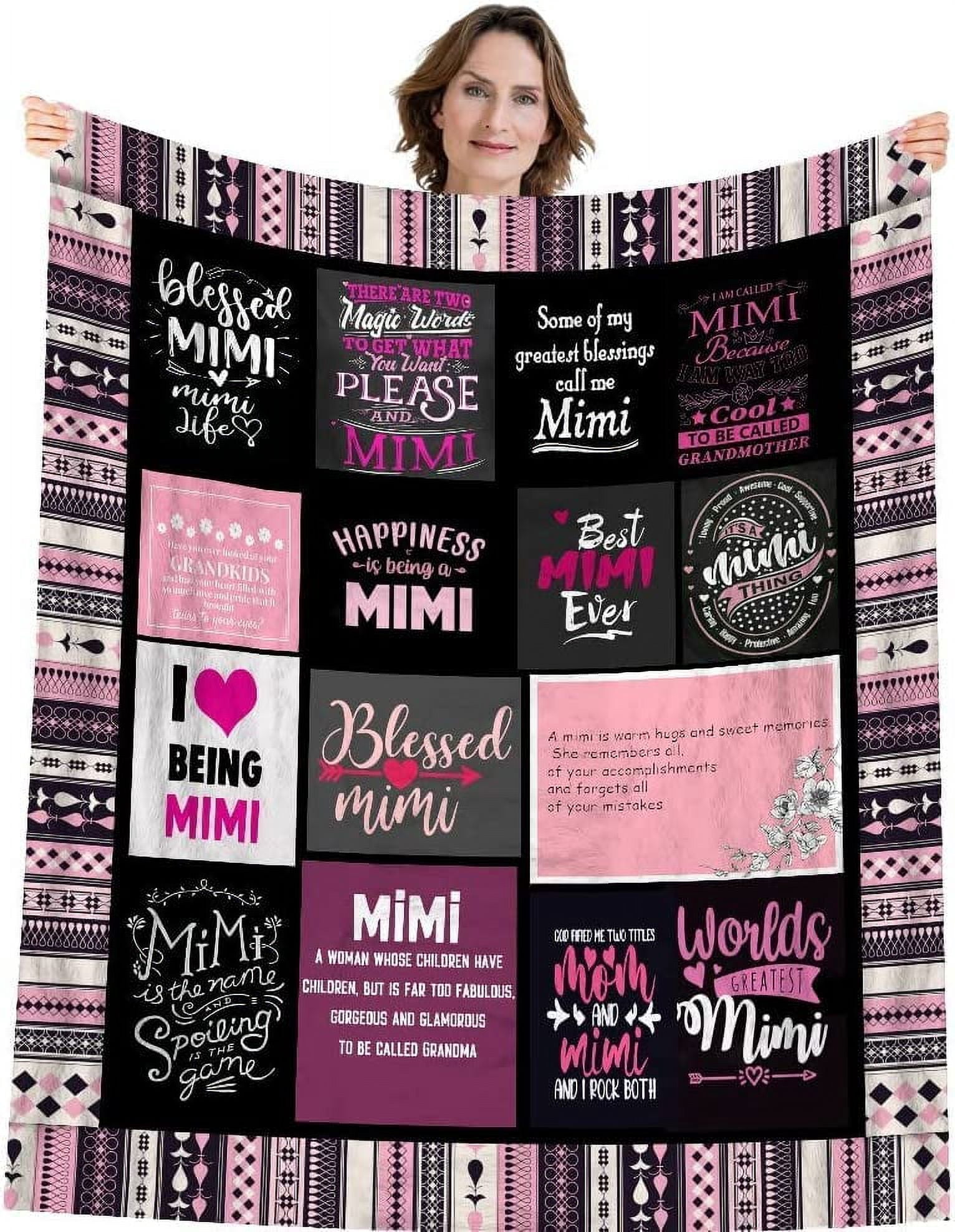 Best Mimi Blanket Gifts for Mimi from Grandaughter Gifts for Mimi from ...