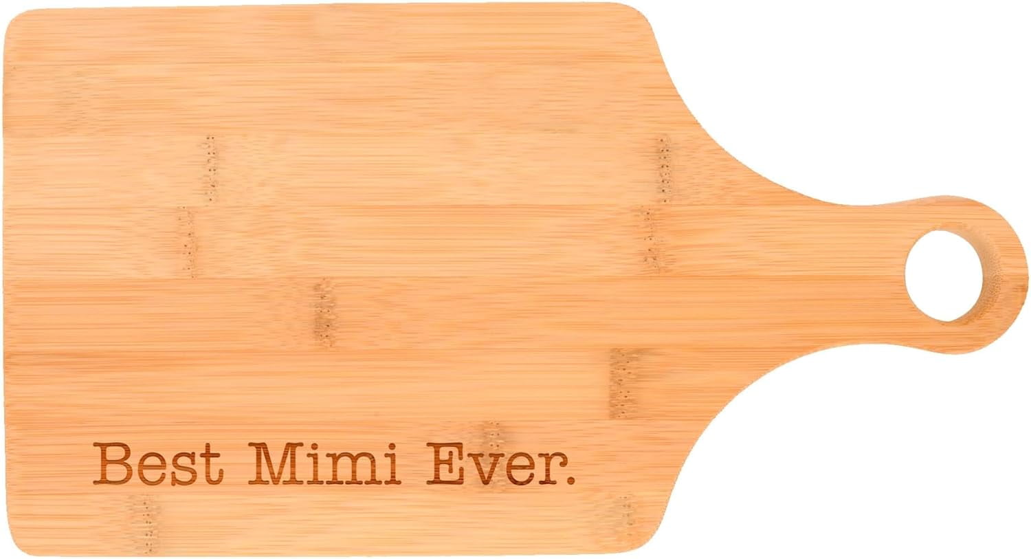 Best Mimi Ever Grandma Gift Kitchen ative Paddle Shaped Wood Serving ...