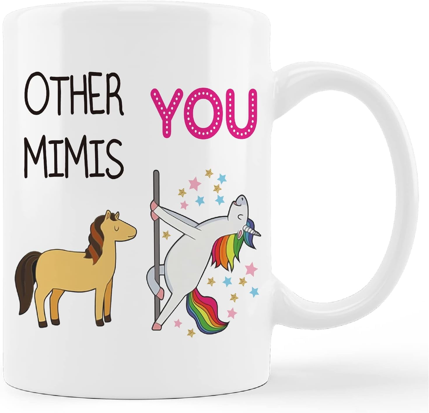 Best Mimi Mug Cup,Other Mimis VS You Cute Unicorn Ceramic Mug-11oz ...