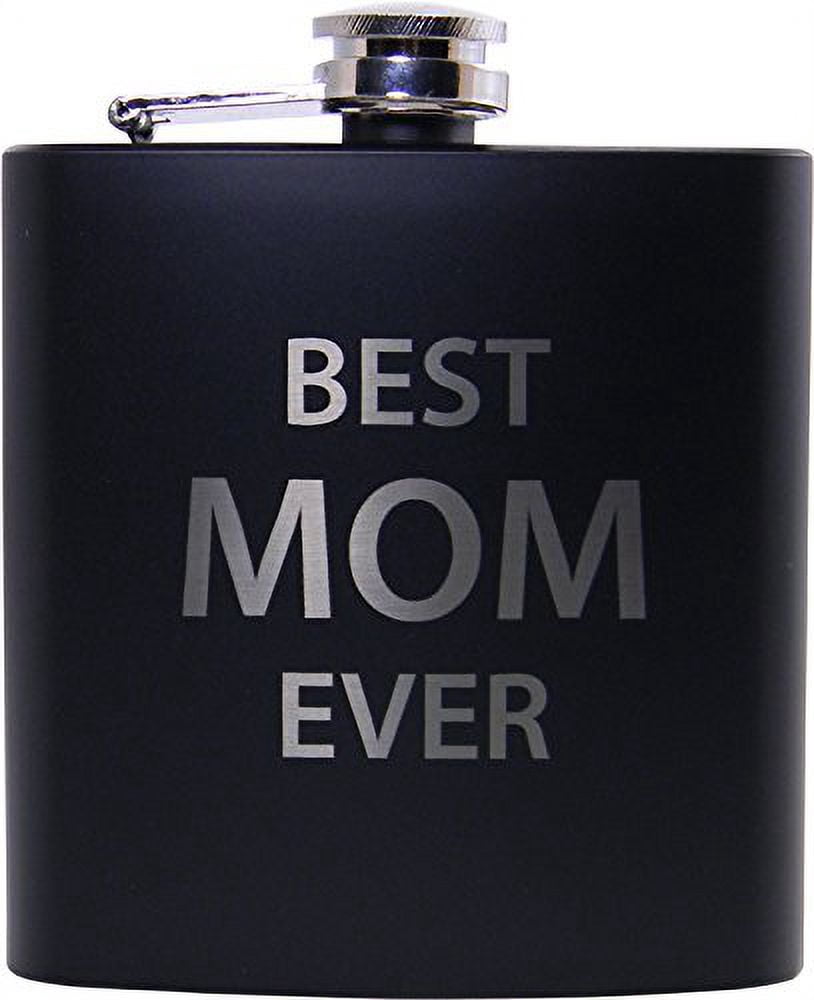 Best Mom Ever Flask, Funnel and Gift Box - Great Gift for Mothers's Day ...
