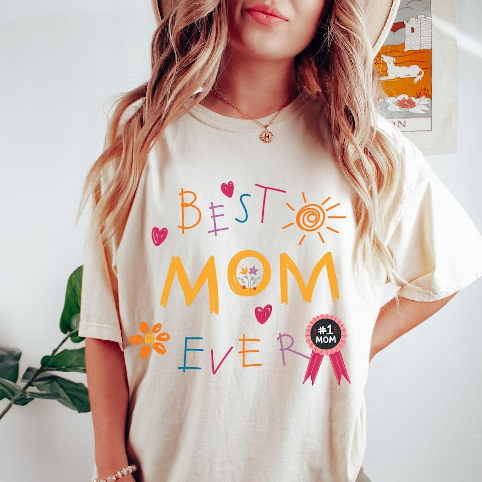 Best Mom Ever, Funny Mom, Cute Mama,Vintage Mother, Mothers Day, Mother ...