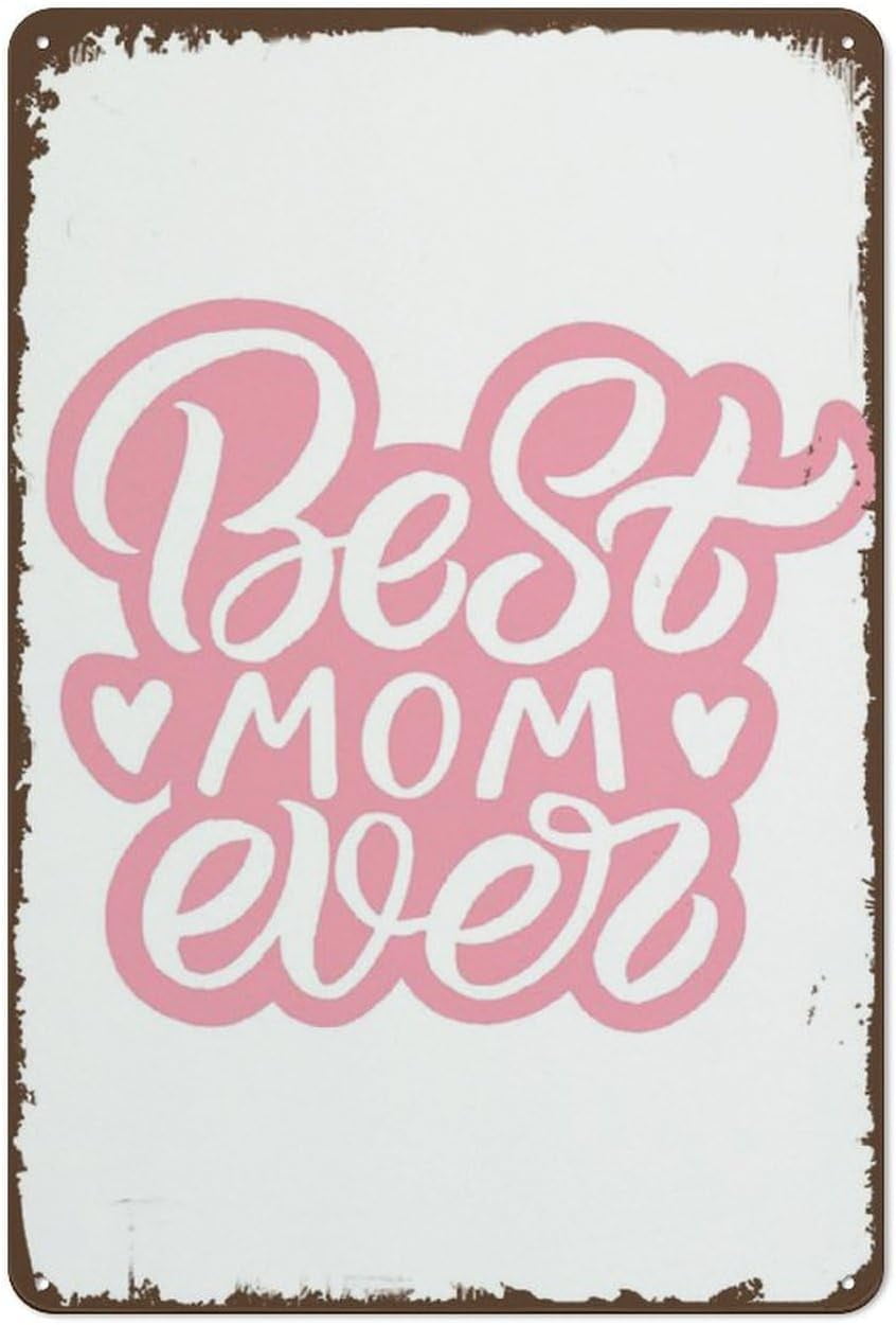 Best Mom Ever Gifts For Mom Happy Mother's Day Welcome Door Sign ...