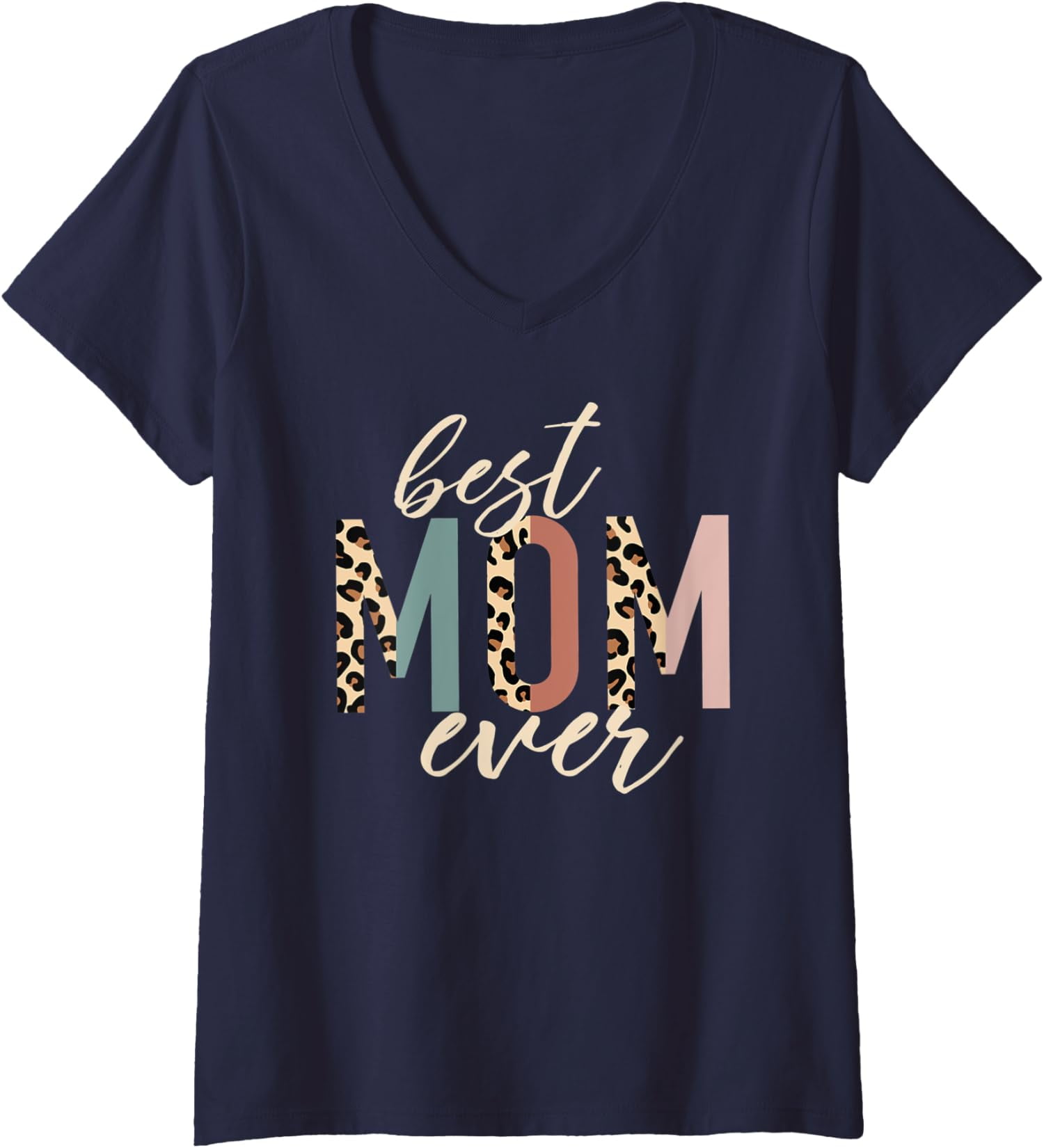 Best Mom Ever Leopard Print Letters - Trendy Mother’s Day Gift for ...