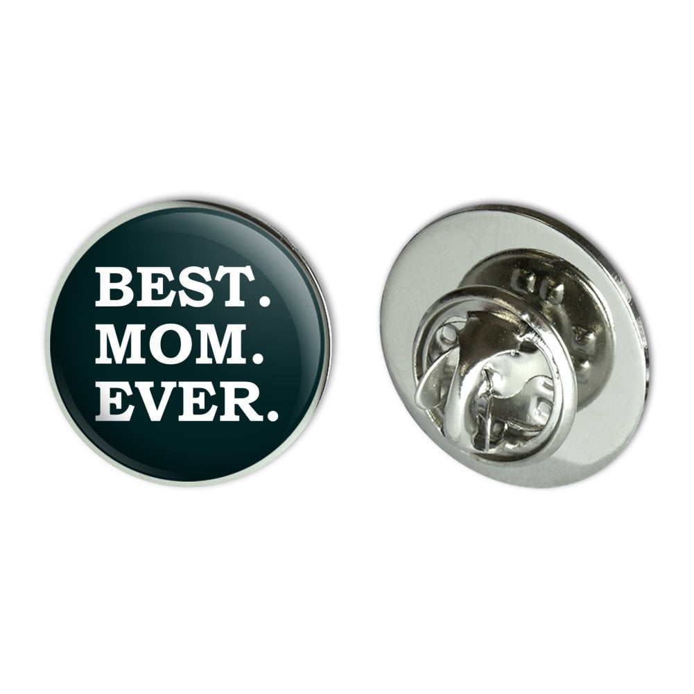 Best Mom Ever Metal 0.75" Lapel Hat Pin Tie Tack Pinback - Walmart.com
