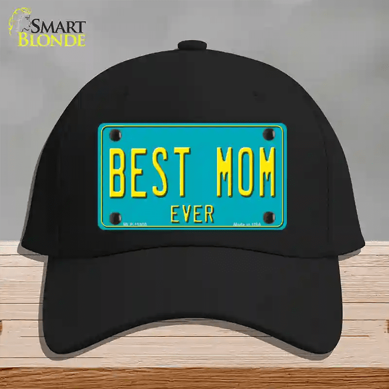Best Mom Ever Novelty License Plate Hat Cotton Black - Walmart.com