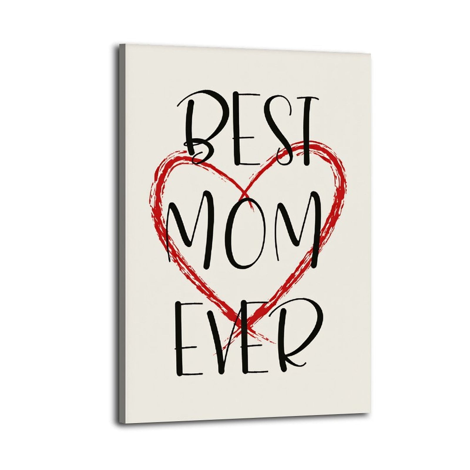Best Mom Ever Poster Poster Great Wall Art for Home Decor, Mother's Day ...
