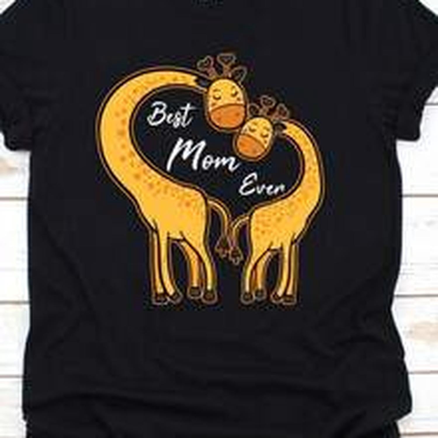 Best Mom Ever SHirt, Mothers Day, Giraffe, Giraffe Lover, Herbivore ...