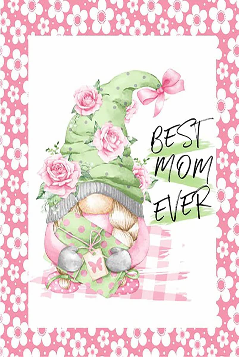 Best Mom Ever Sign Spring Sign Gnome Signs Everyday Sign Metal Wreath ...
