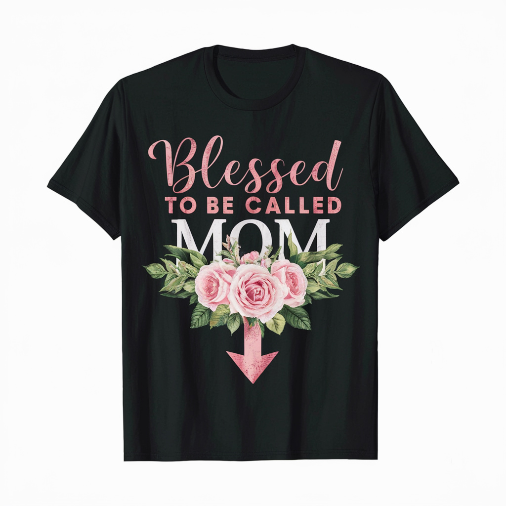 Best Mom Ever Tshirt Cute Floral Print Mothers Day T L