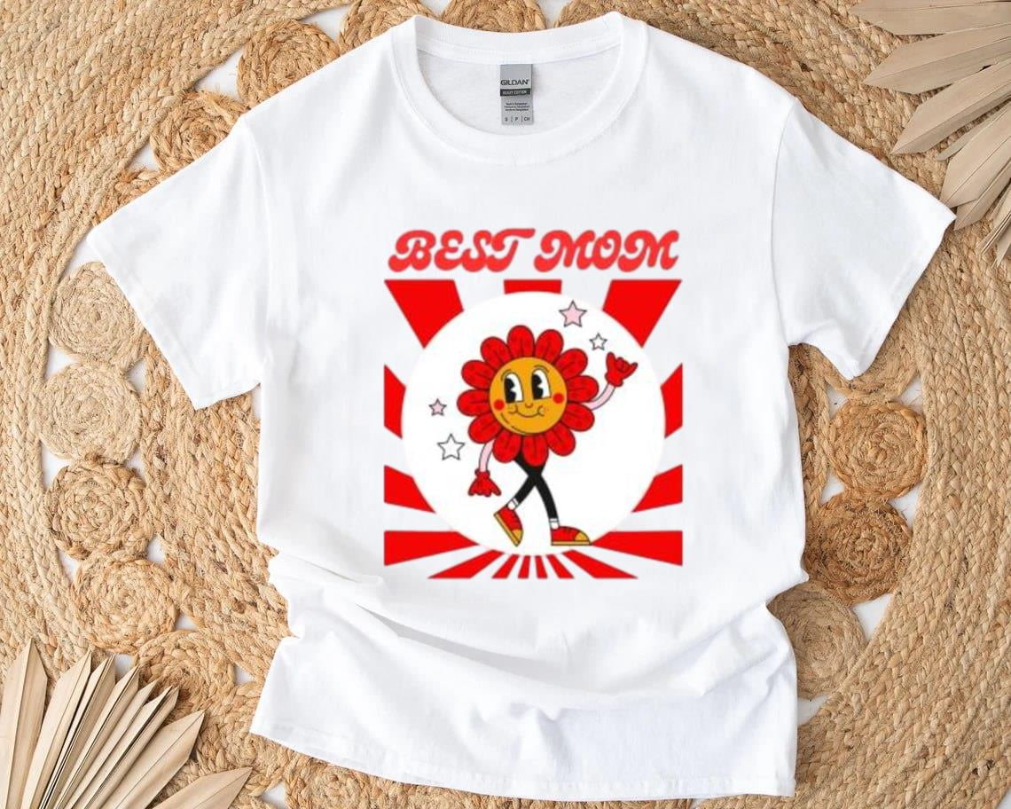 Best Mom Simple Lettering Clean Motherhood Statement T-Shirt , Hoodie ...