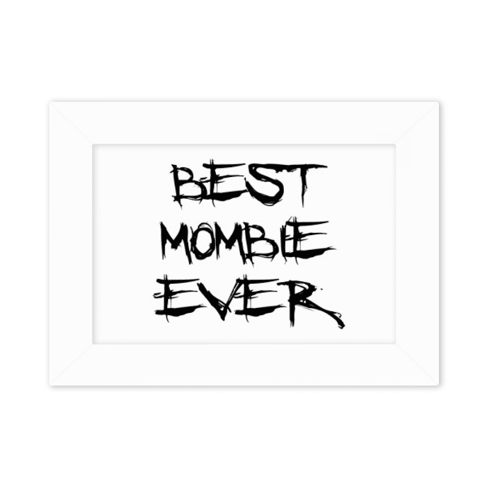 Best Mombie Ever Words Faly Bless Photo Mount Frame Picture Art ...