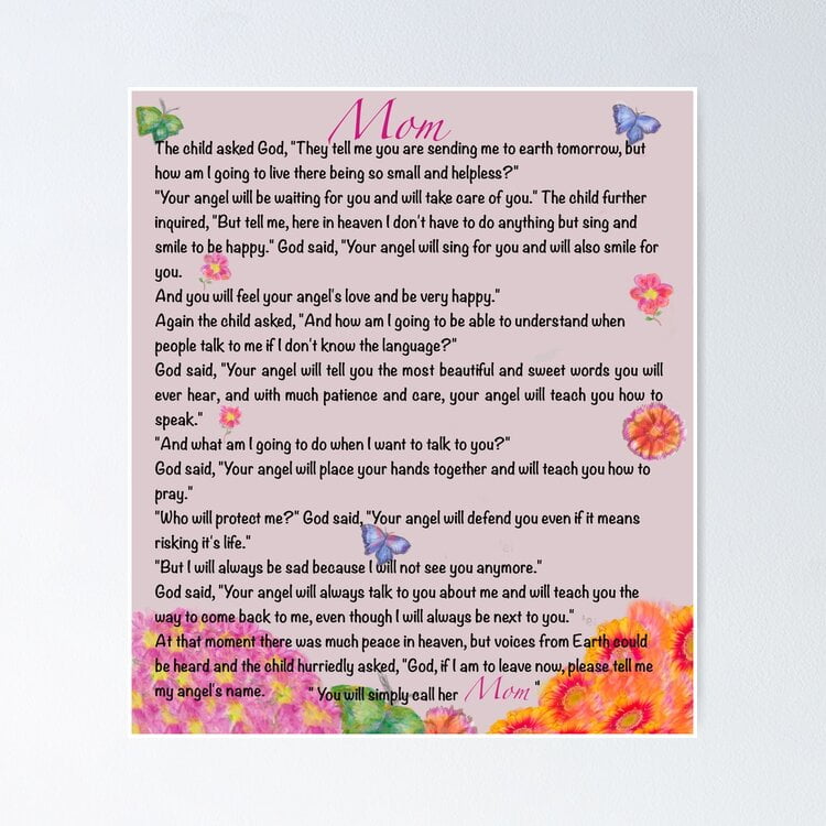 The Best Mothers Day Gifts, Mothers Day Poem - You Will Simply Call Her ...