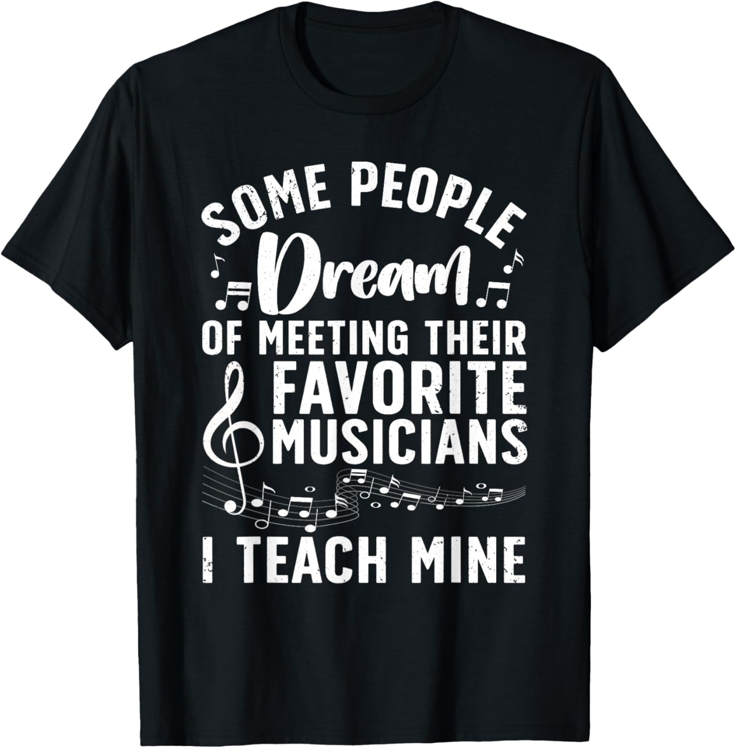 Best Music Teacher For Men Women Musician Band Piano Teacher T-Shirt ...