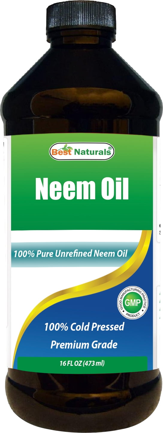 Best Naturals 100% Pure Neem Oil, 100% Cold Pressed and Unrefined - 16 ...