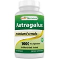 Best Naturals Astragalus Supplement, 1000 mg, 120 Capsules for Immune ...